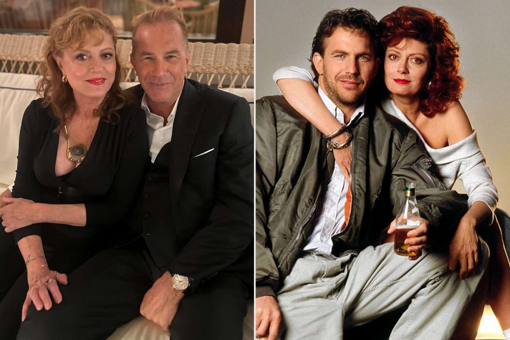 Kevin Costner and Susan Sarandon Reunite 36 Years After Bull Durham ...
